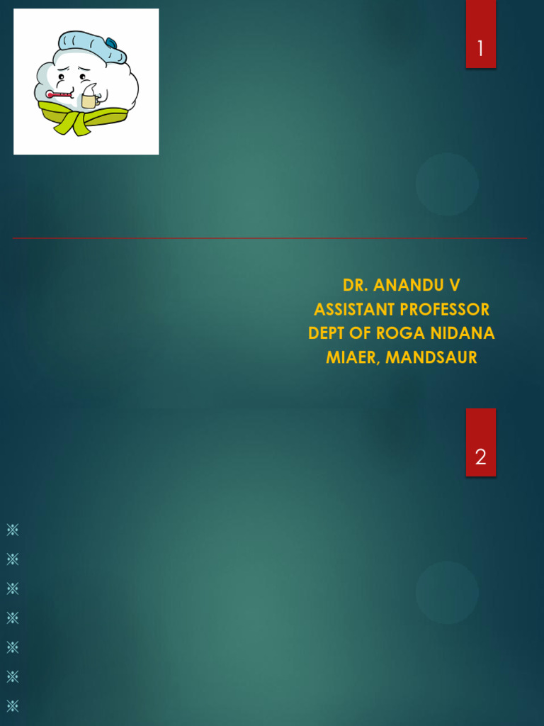 Jwara - Part 1 | PDF