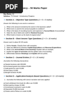 Class 11 Journal Entry Practice Questions | PDF