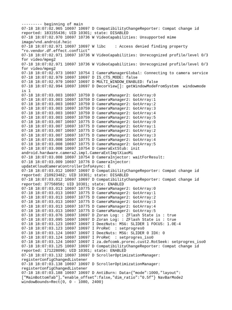 Log Cat 1752836822912 | PDF | Computer File Formats | Computing