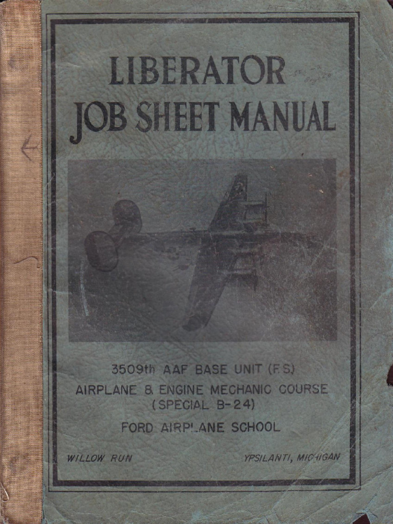 1 (1) B - 24 - Liberator - Manual - Part1 | PDF