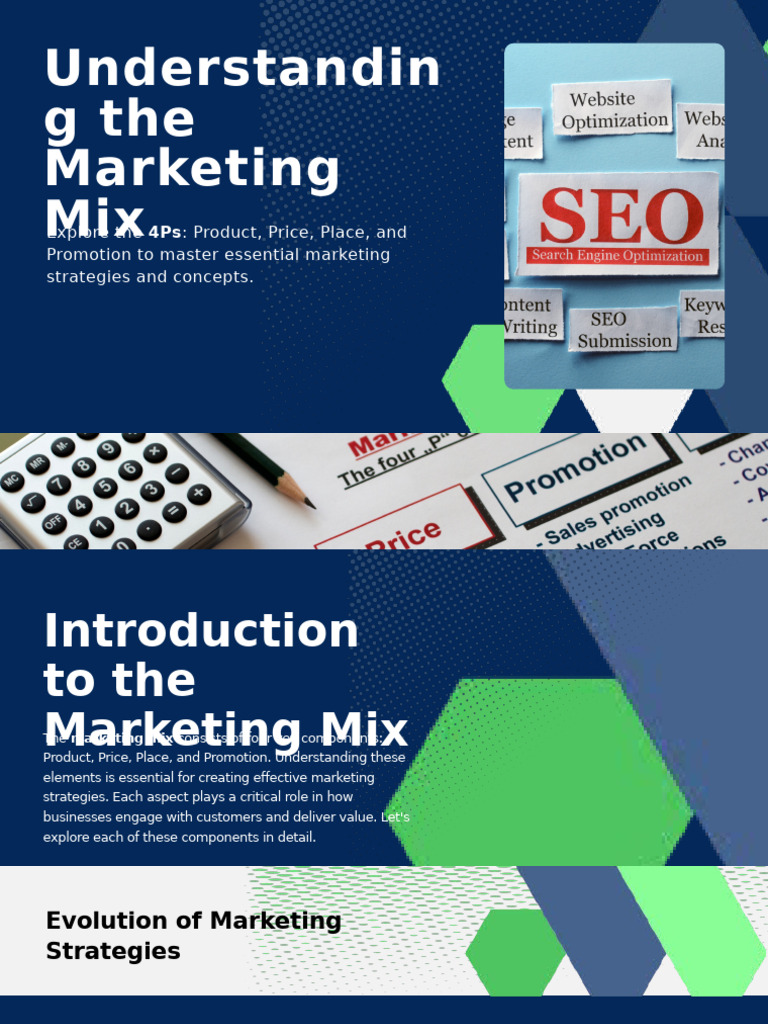 Presentation - Understanding The Marketing Mix | PDF | Marketing | Pricing