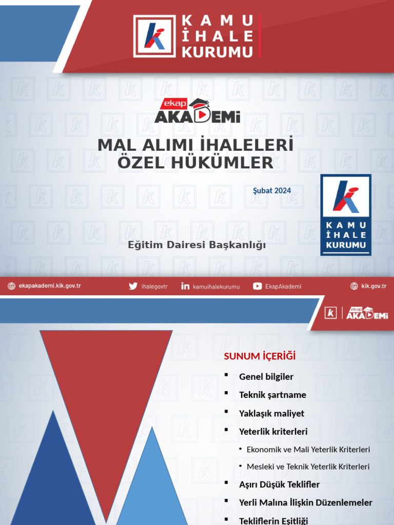 Mal Alimi Ihaleleri Ozel Hukumler V1.1 | PDF