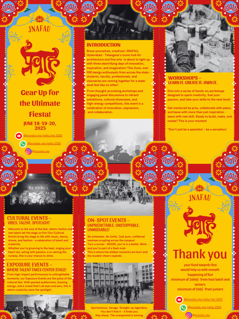 JNAFAU Fest 2025: Ignite Creativity! | PDF