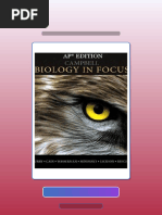 Campbell Biology in Focus 2nd Edition Urry Full Download | PDF | Evolution | Cell (Biology)