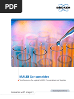 MALDI Sample Prep Guide | PDF | Scientific Techniques | Analytical ...