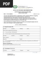 Example of Properly Completed Irb Application For Survey Research | PDF | Consent ...