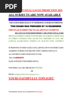 Bio Pp1 Kcse 2025 Top Prediction Cycles | PDF | Biology