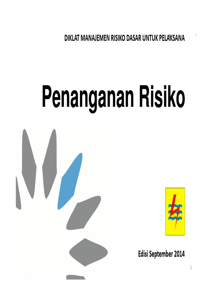 Materi 6P - Penanganan Risiko | PDF