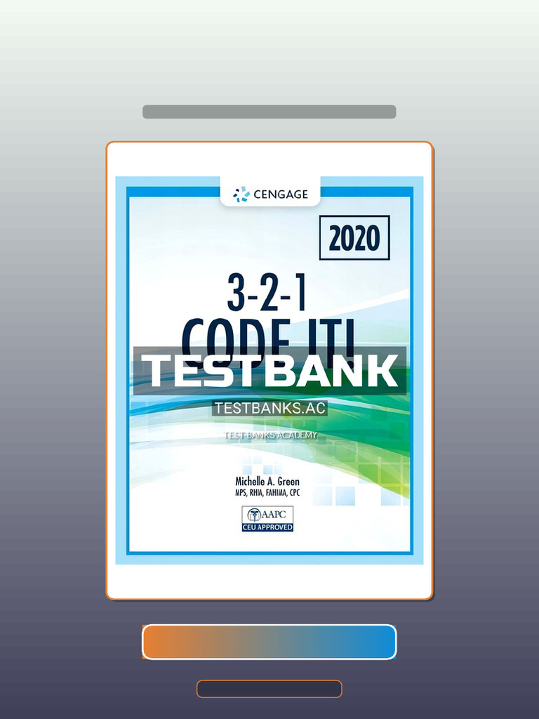 Test Bank For 321 Code It 2020 8th Edition by Green Fast Access | PDF