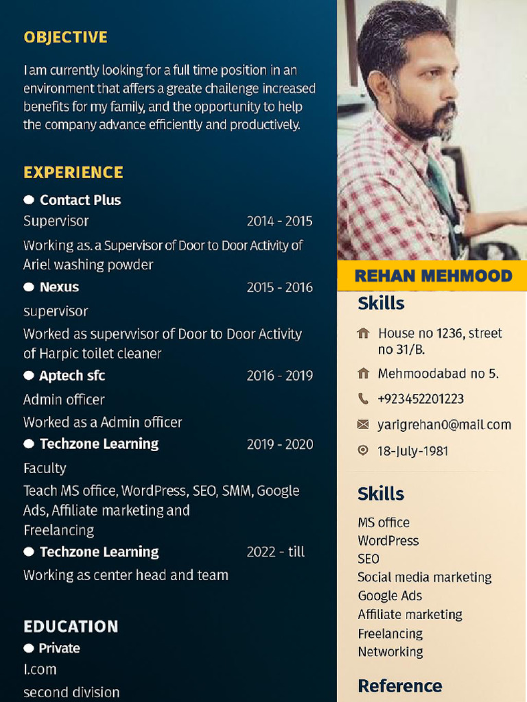 My CV 2 | PDF