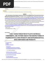 USP-NF 1663 Assessment of Extractables Associated With Pharmaceutical ...