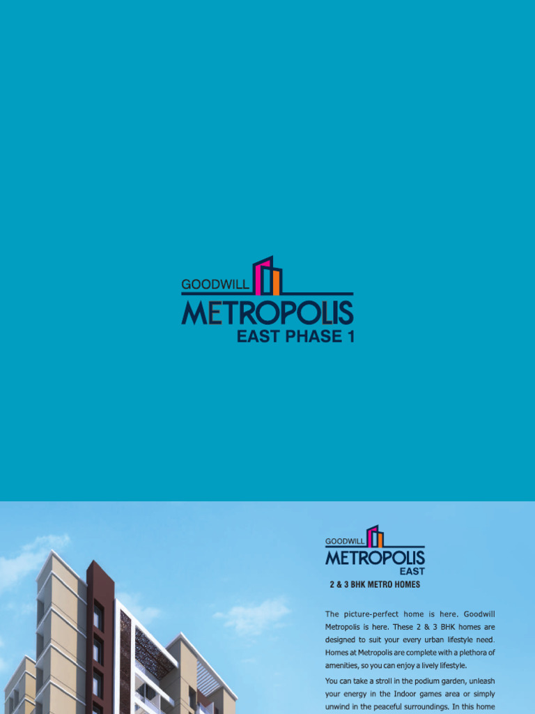 Goodwill Metropolis East Phase 1 Brochure 1 | PDF