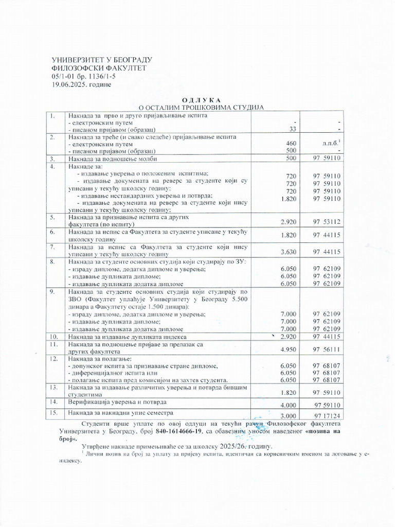 Odl TR Ostali 2025 | PDF