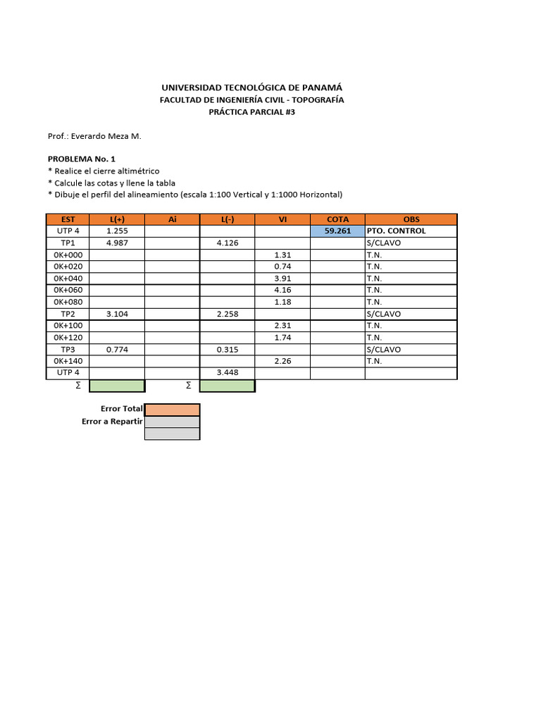 Practica p3 | PDF | Ciencias de la Tierra | Topografía
