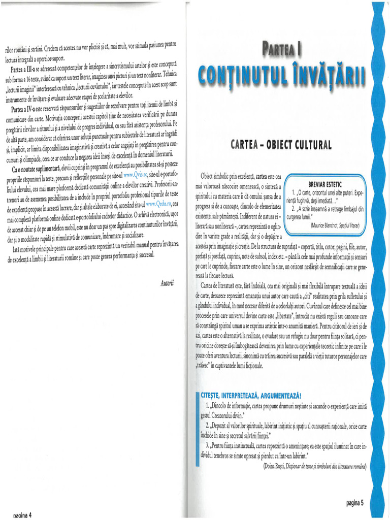 Cartea - Obiect Cultural | PDF