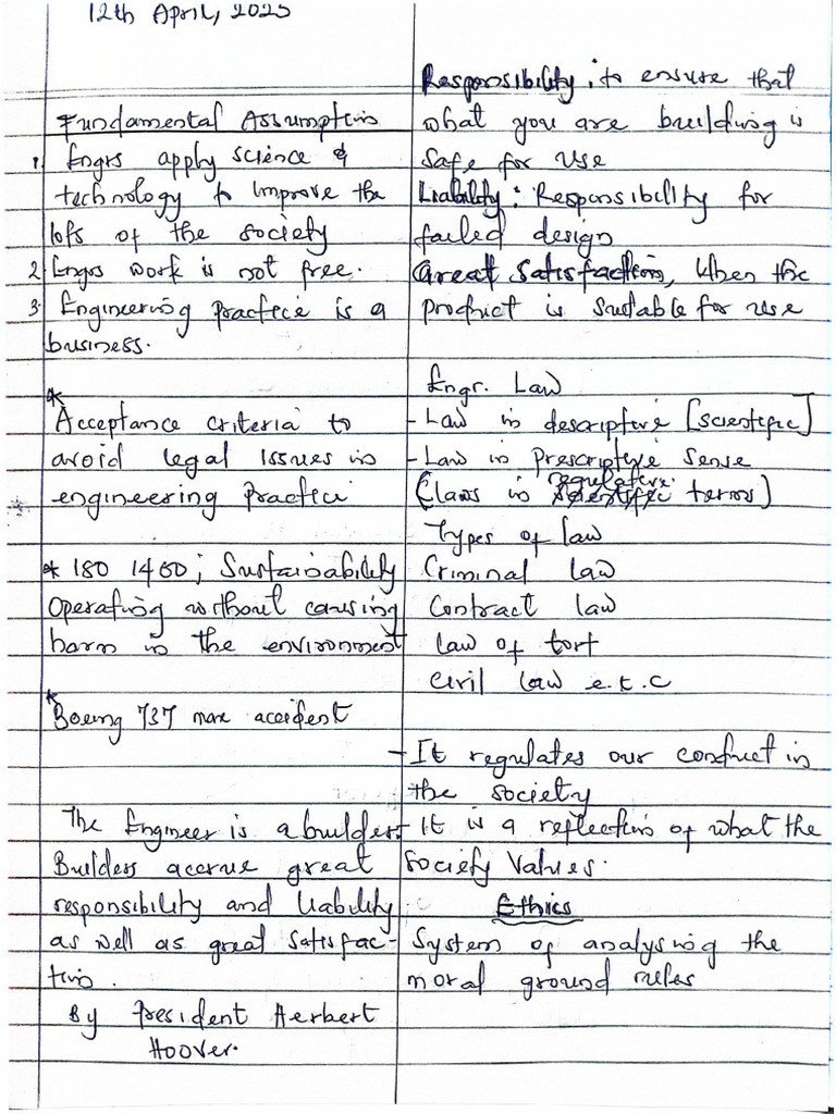 Engineering Law | PDF