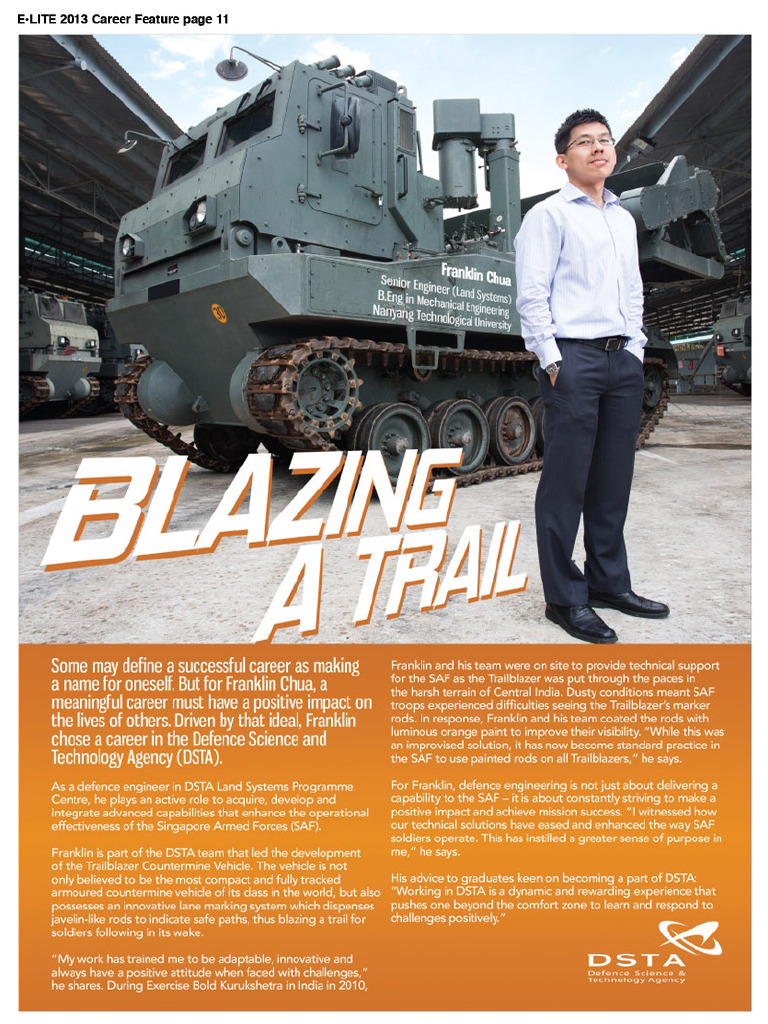 Blazing A Trail (Demining Vehicle) | PDF
