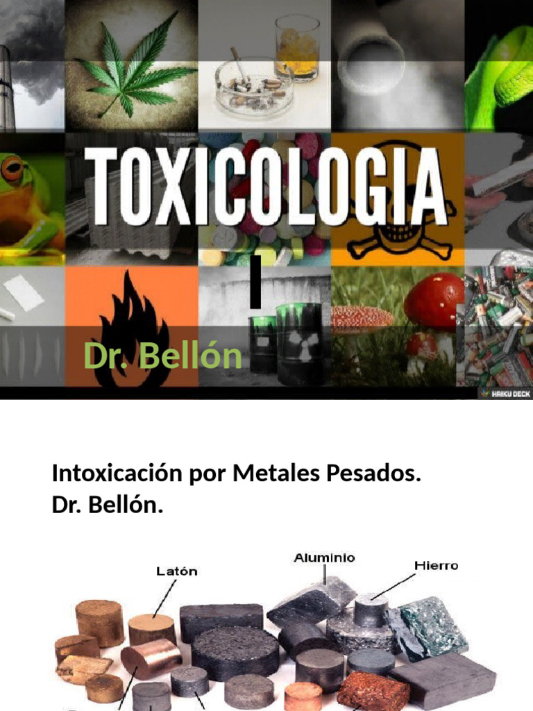 Intoxicación por Metales Pesados: Guía Completa | PDF | Quelación ...