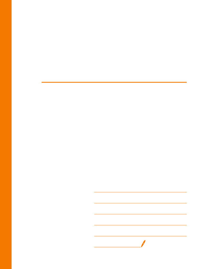 Simple White Orange | PDF