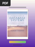Fundamentals of Database Systems 4th Edition Full Download | PDF ...