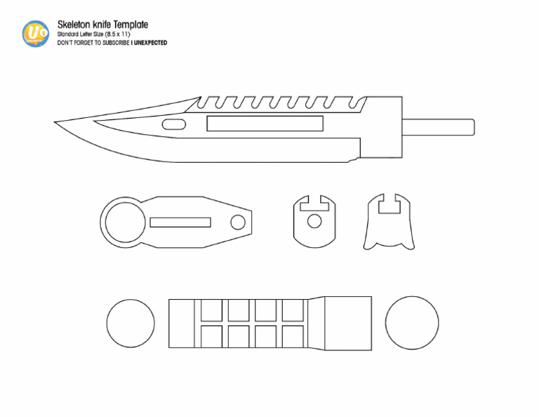 M9 Bayonet Template | PDF