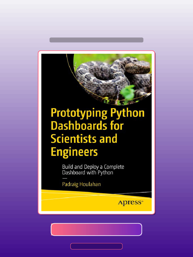 Prototyping Python Dashboards For Scientists and Engineers Padraig ...