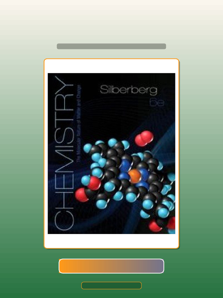 Chemistry the Molecular Nature of Matter and Change 7th Edition ...