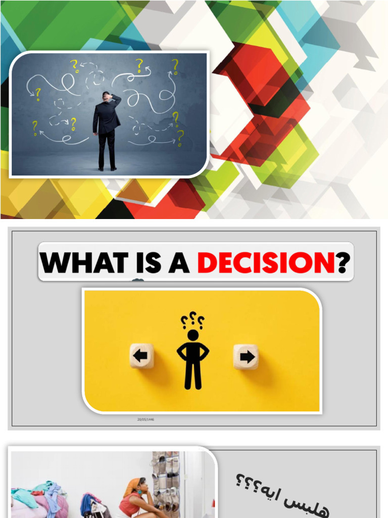 Decision Making 3 | PDF
