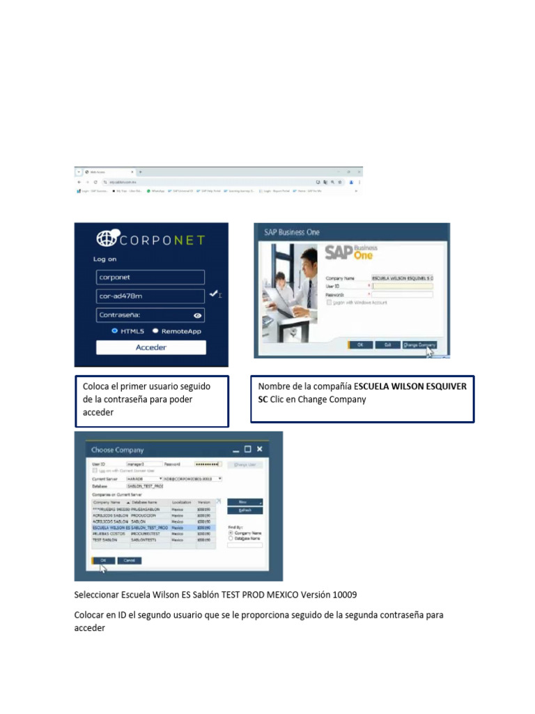 SAP Primeros Comandos | PDF | Informática