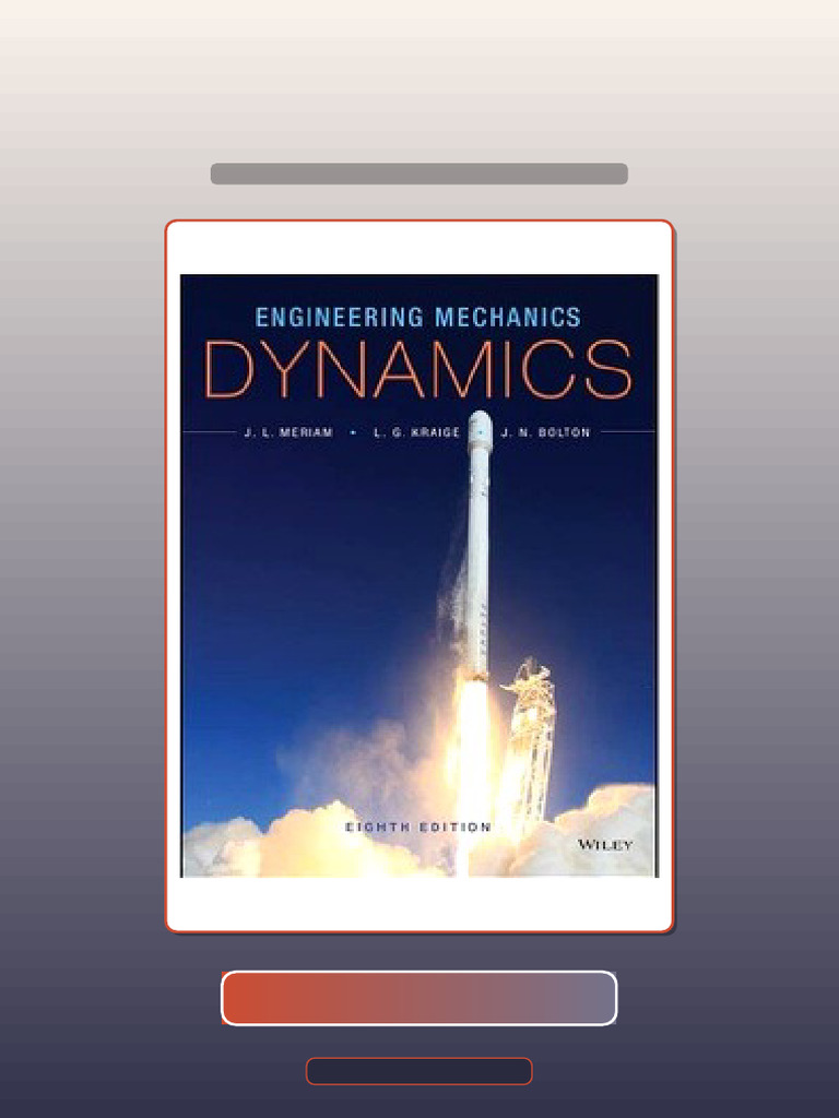 Engineering Mechanics Dynamics 8th Edition Unlocked Test Bank | PDF ...