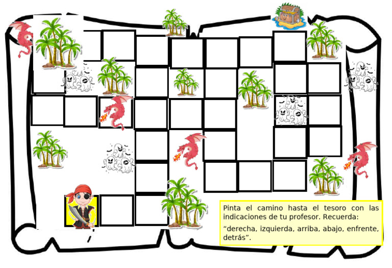 Describir La Posición de Objetos Matemática | PDF