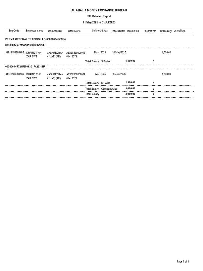 Reports Khaing | PDF
