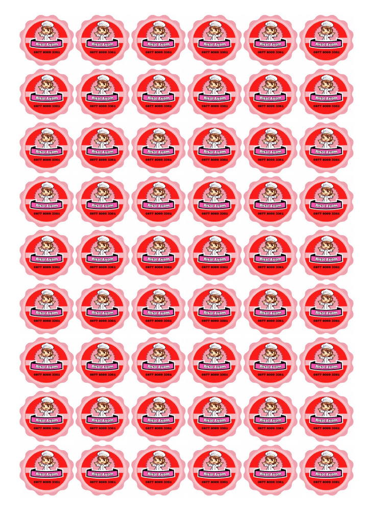 Stiker Risol Elok | PDF