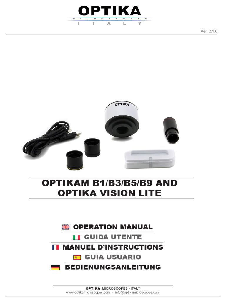 Optikam & Vision Lite User Manual | PDF | Microsoft Windows | Personal ...