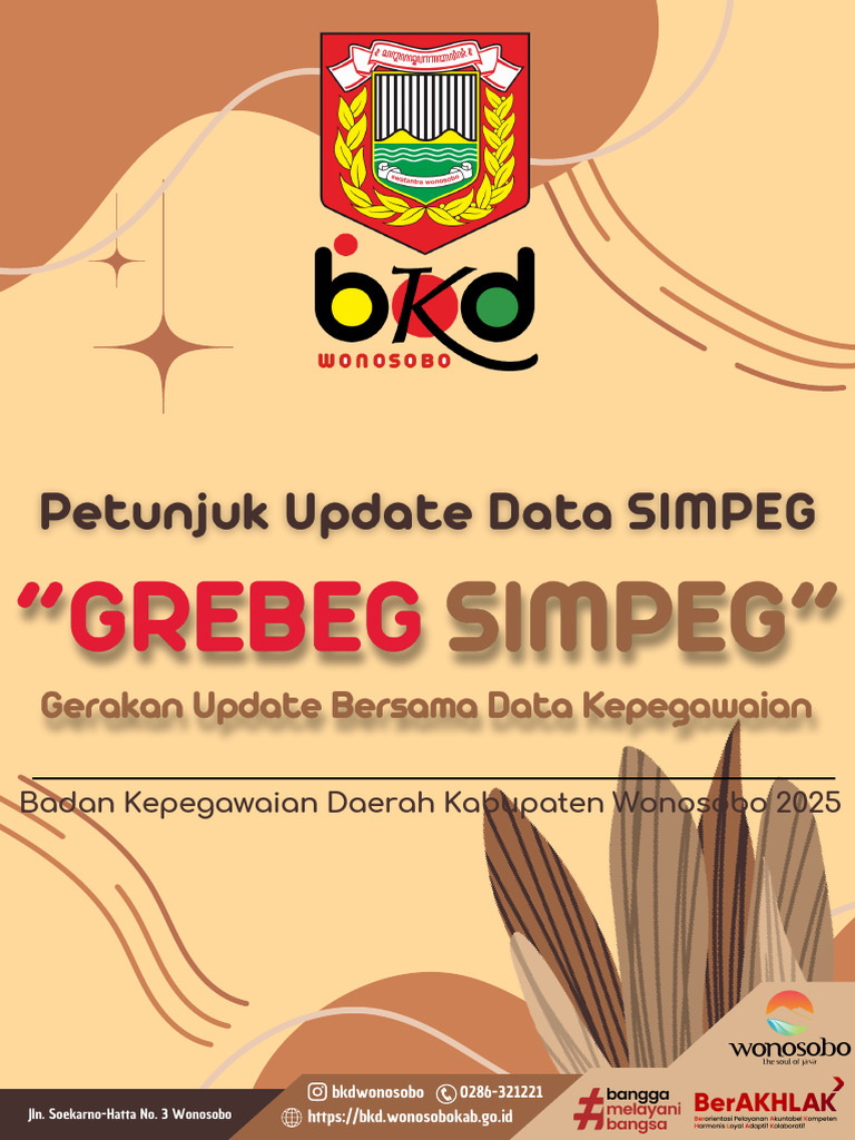 Petunjuk Penggunaan Simpeg (Grebeg Simpeg) 2025 | PDF