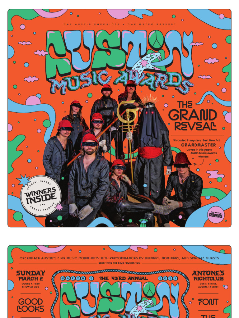 Austin Music Awards 2025 | PDF | Musicology