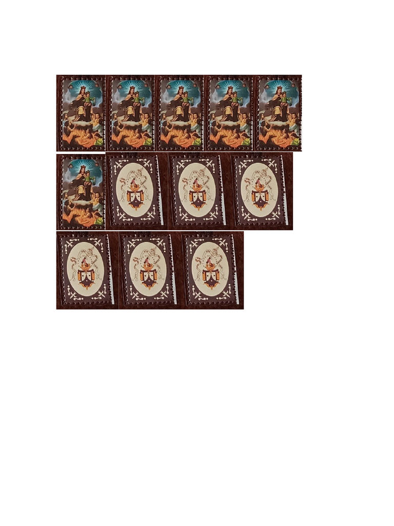 Patron Escapulario | PDF