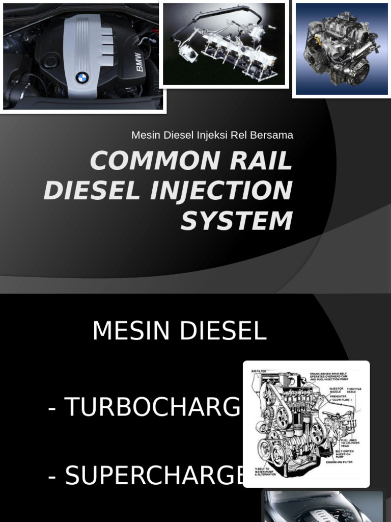 Common Rail Diesel Injection System | PDF