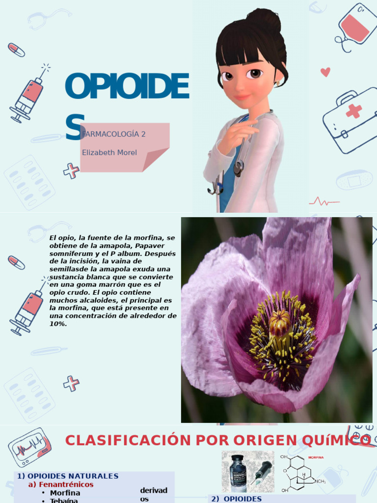 OPIOIDES | PDF | Opioide | Drogas Psicoactivas