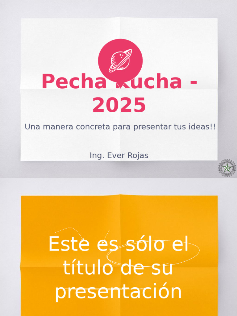 Presentación Pecha Kucha 2025 | PDF