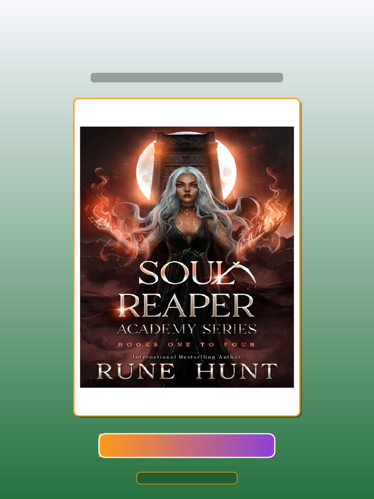 Soul Reaper Academy Books One To Four A Hellhound Shifter Romance 1st Edition Download Instantly ...