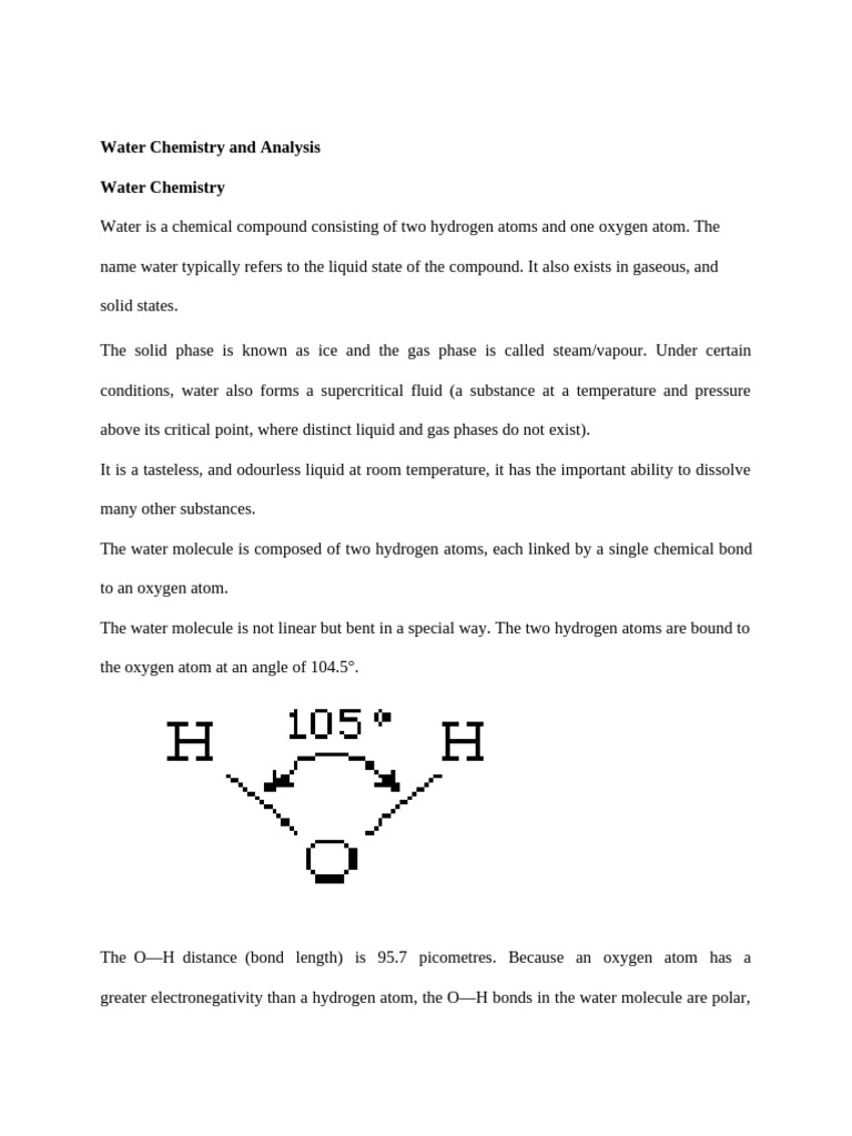 Water Chemistry and Quality Analysis | PDF | Water | Alkalinity