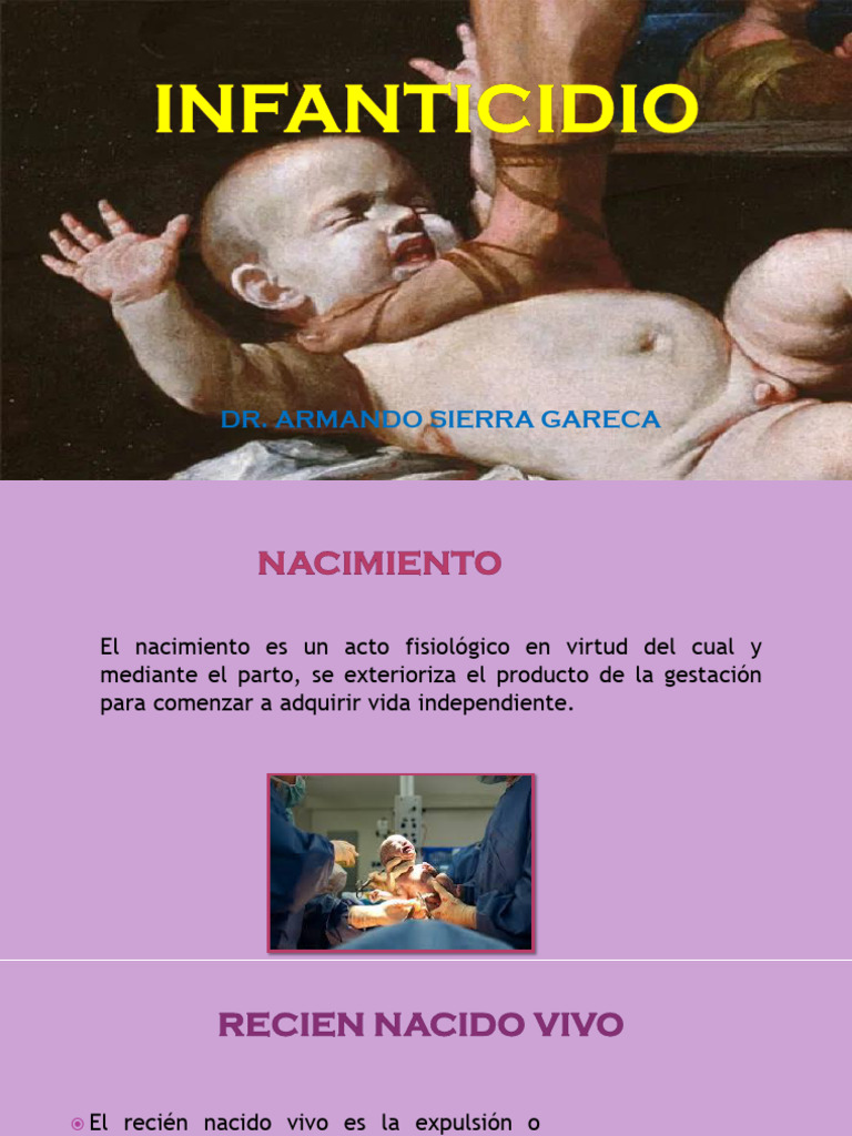 INFANTICIDIO - 21 - Asg | PDF | Feto | Parto