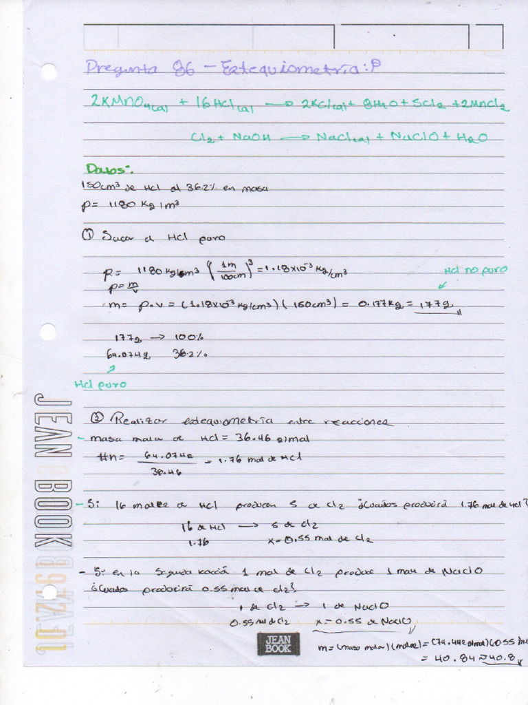 Pregunta 86 Cuadernillo 6 | PDF