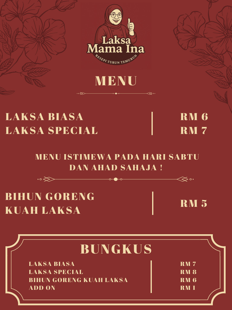 Brown Texture Classic Vintage Menu PDF | PDF