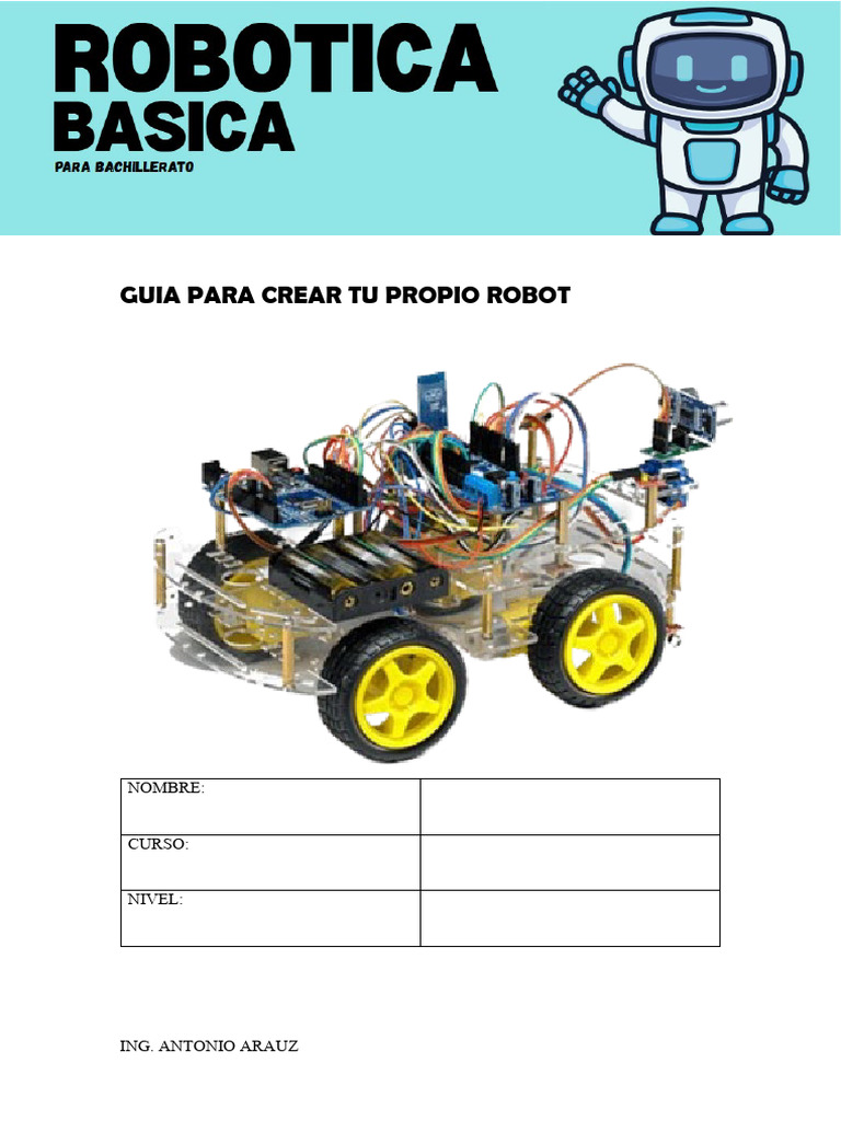 Guia para Crear Tu Propio Robot 1 | PDF | Robot | Robótica