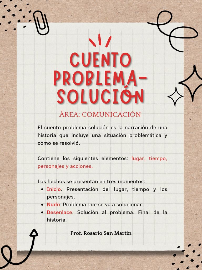Cuento Problema-Solución | PDF