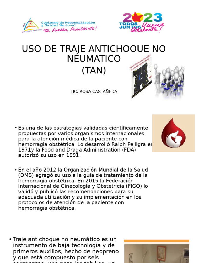 Uso del Traje Antichoque No Neumático | PDF | Presión sanguínea ...