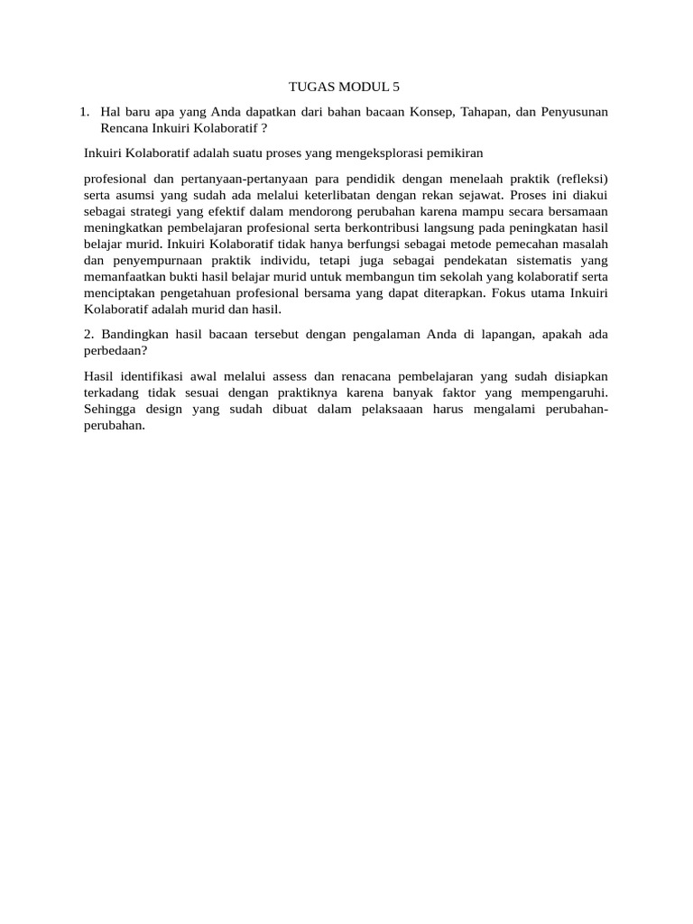 Tugas Asinkronus Modul 5 | PDF