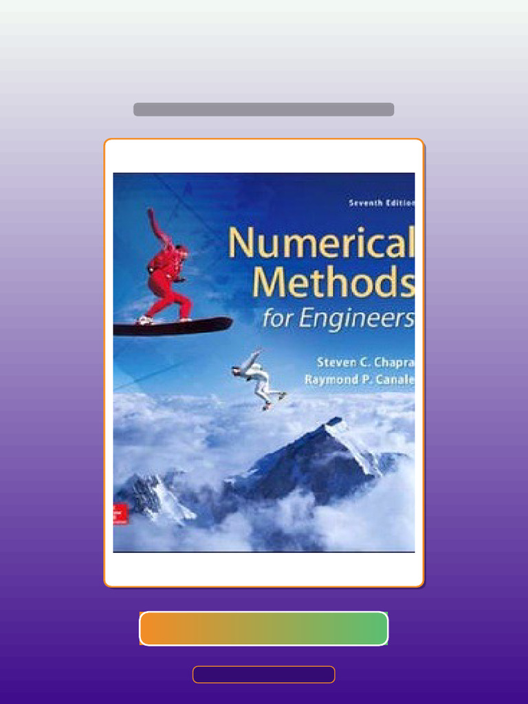 Numerical Methods For Engineers 7th Edition Unlocked Test Bank | PDF ...